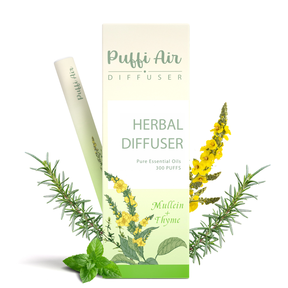 Mullein Aroma Diffuser | Herbal Aromatherapy Diffuser – PUFFIAIR