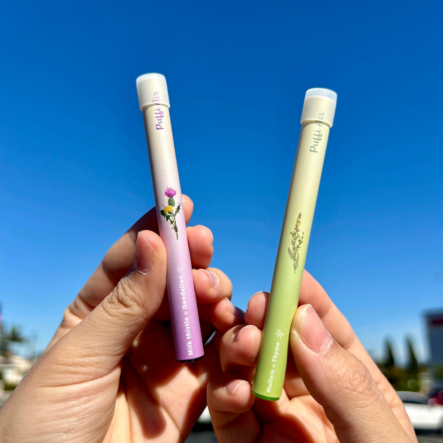 PUFFIAIR | Natural Lung Cleanse-Mullein Leaf Aromatherapy Support