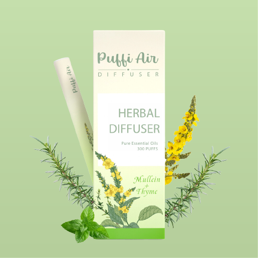 PUFFIAIR | Herbal Aroma Diffusers – Relax, Breathe & Detox Naturally