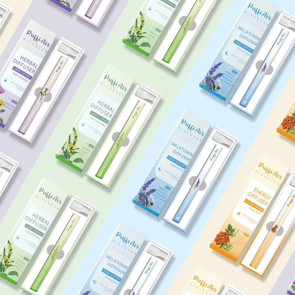 Portable Diffuser | PuffiAir Lung Detox | Herbal Diffuser Pen – PUFFIAIR